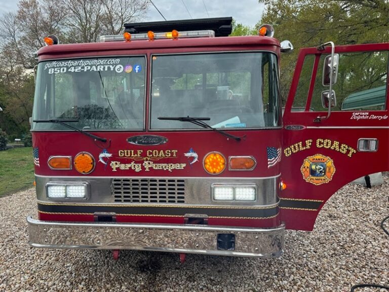 Gulf Coast Party Pumper | #1 Party Bus Fire Truck